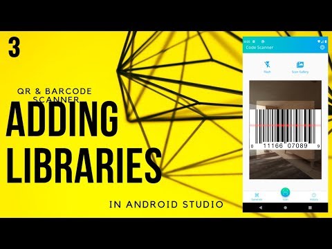 Learn QR and Barcode Scanner App | Android Tutorial Part 3 - Mind Luster