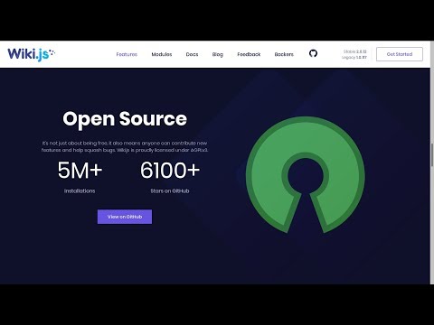 WIKI.JS REVIEW + 1 CLICK INSTALL + DEMO TUTORIAL + $50 FREE TRIAL 👨💻