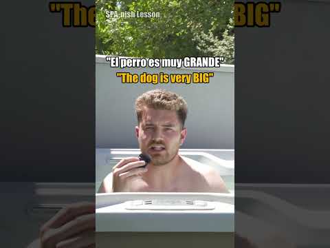 How to Say "Big" in Spanish? | SPA-nish Lesson #big #grande