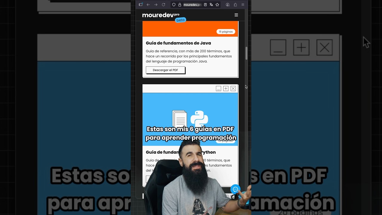 Mis 6 guías en PDF para aprender PROGRAMACIÓN