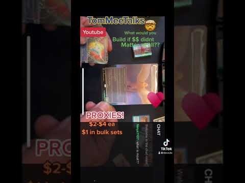 INSANE FOILS MTG EDH PROXIES!!