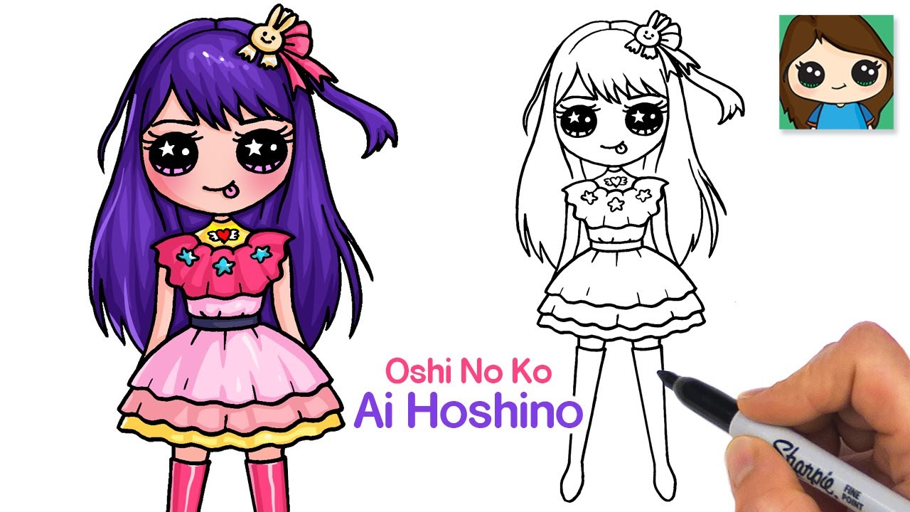 How to Draw Ai Hoshino | Oshi No Ko Anime