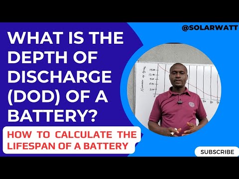What Is The Depth Of Discharge (DoD) Of A Battery?: How To Calculate The Lifespan Of A Battery