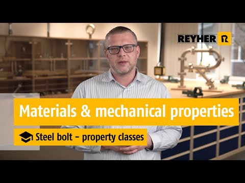 Steel bolt - property classes // REYHER educational video: Materials & mechanical properties