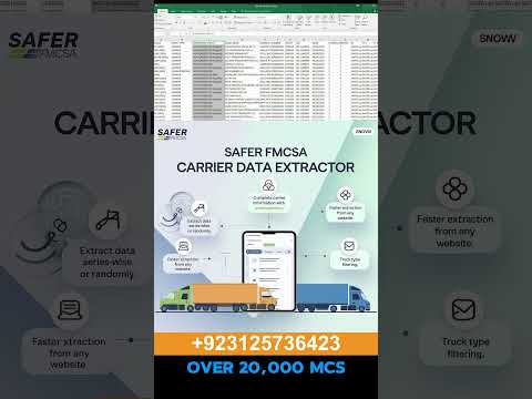 Safer Fmcsa Data Data miner #safer #truckdispatch #carrierSource