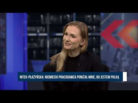 Nitek-Płażyńska: niemiecki pracodawca poniżał mnie, bo jestem Polką | W punkt 2/2