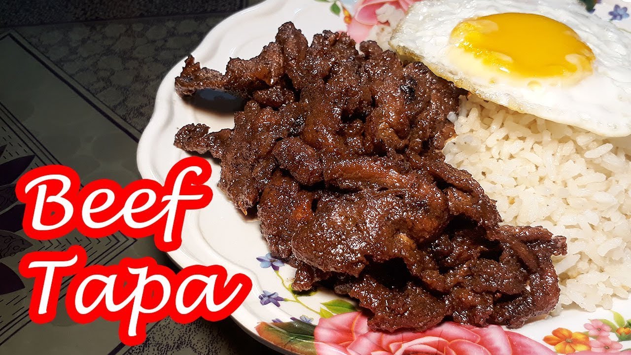 HOME MADE BEEF TAPA | TAPSILOG!!!