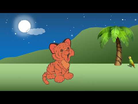 Tiger from Noah's Ark Animals Coloring Book