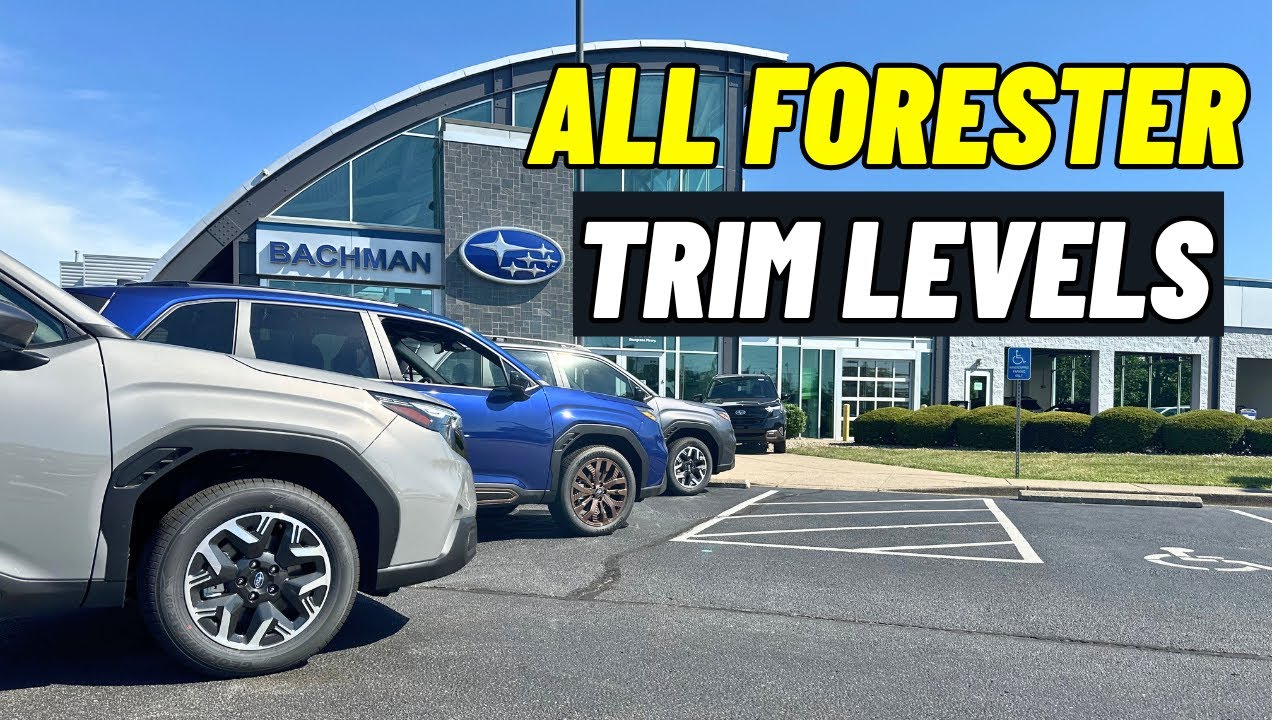 2025 Subaru Forester Trim Levels Explained