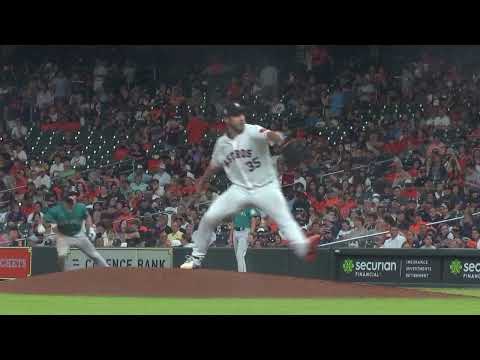 Justin Verlander Slow Motion Pitching Mechanics (3rd Base Side)