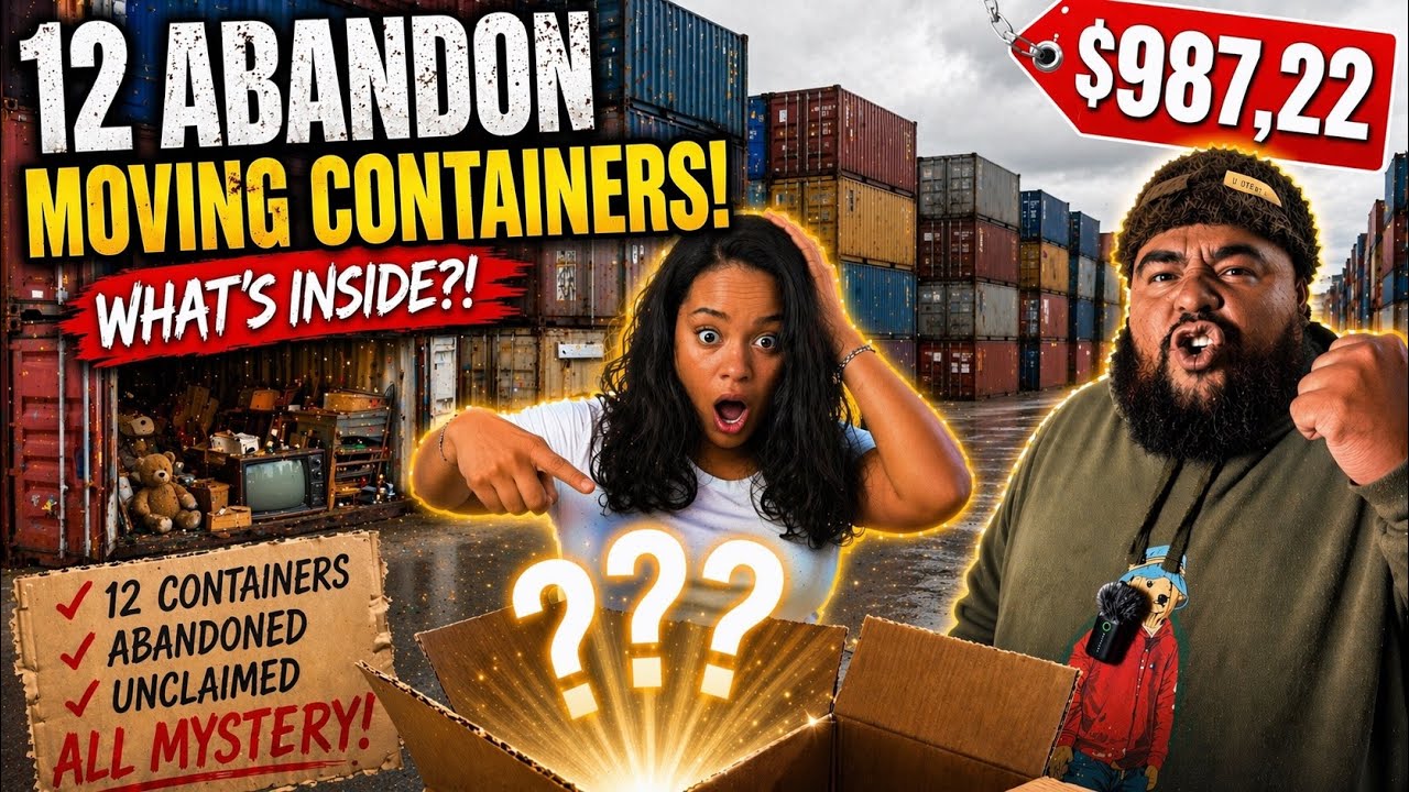 I Bought 12 Abandoned Shipping Containers… You Won’t Believe What Was Inside!