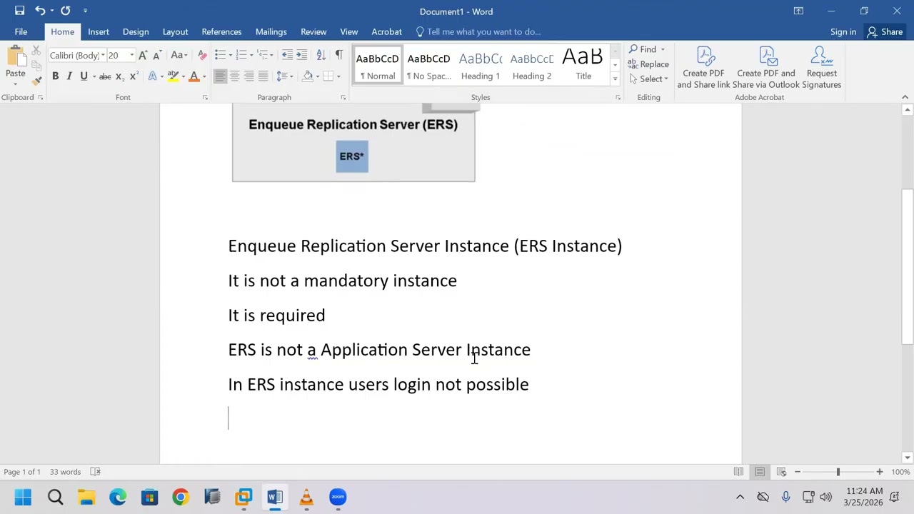 TOPIC 20: Enqueue Replication Server Instance (AS ABAP-Based SAP Systems)