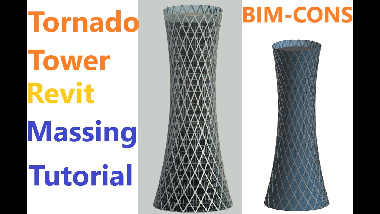 Tornado Tower in Revit Tutorial (Revit Massing Tutorial)