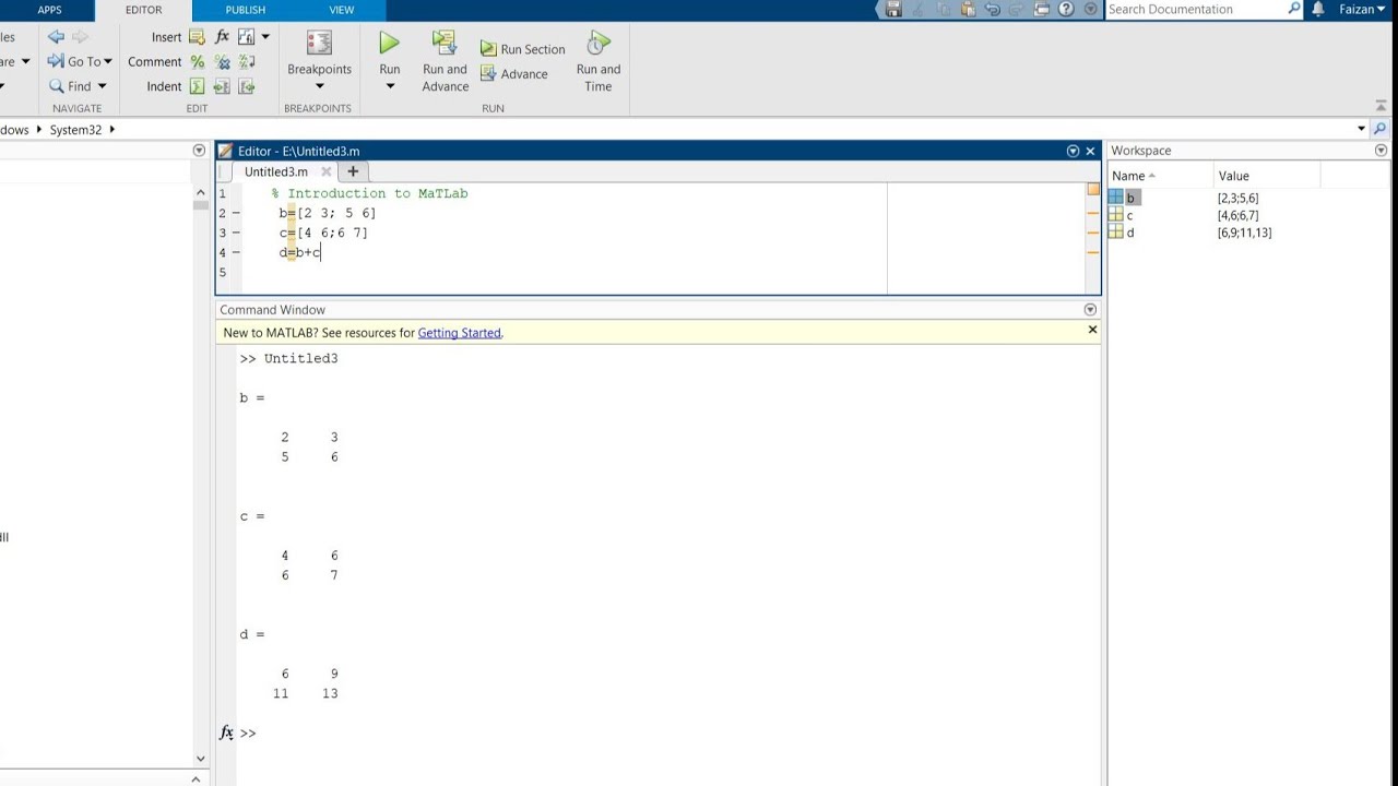 Introduction to MATLAB | Signal and Systems | Lab 01