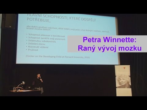 Petra Winnette - Raný vývoj mozku (ÚMKP, VDV 7.12.2016)