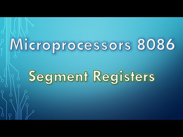 Understanding Segment Registers in 8086 Microprocessors | Galaxy.ai | Galaxy.ai