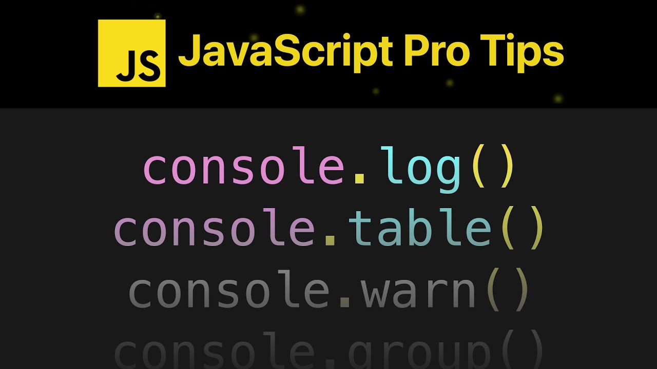 Hidden console.log Features! | JavaScript Pro Tips #1