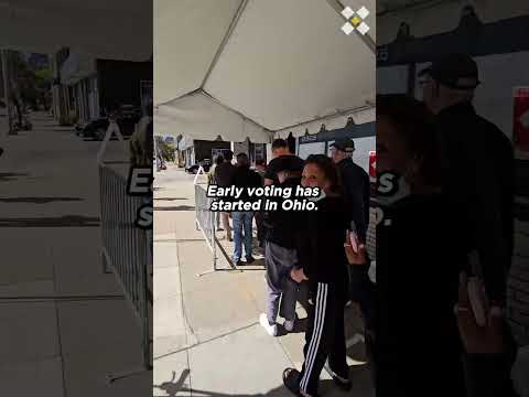 ✅ It's the second day of #EarlyVoting in Ohio today.