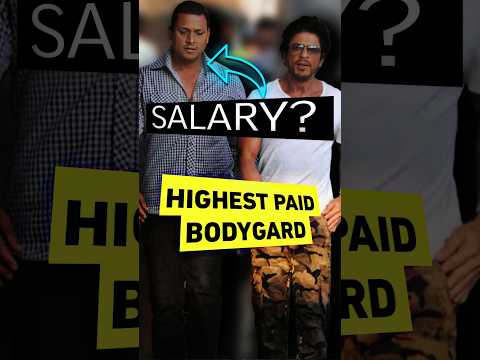Sharukh khan bodyguard salary #shorts #ravisingh #bodygaurdravisingh #highestpaidbodygaurd