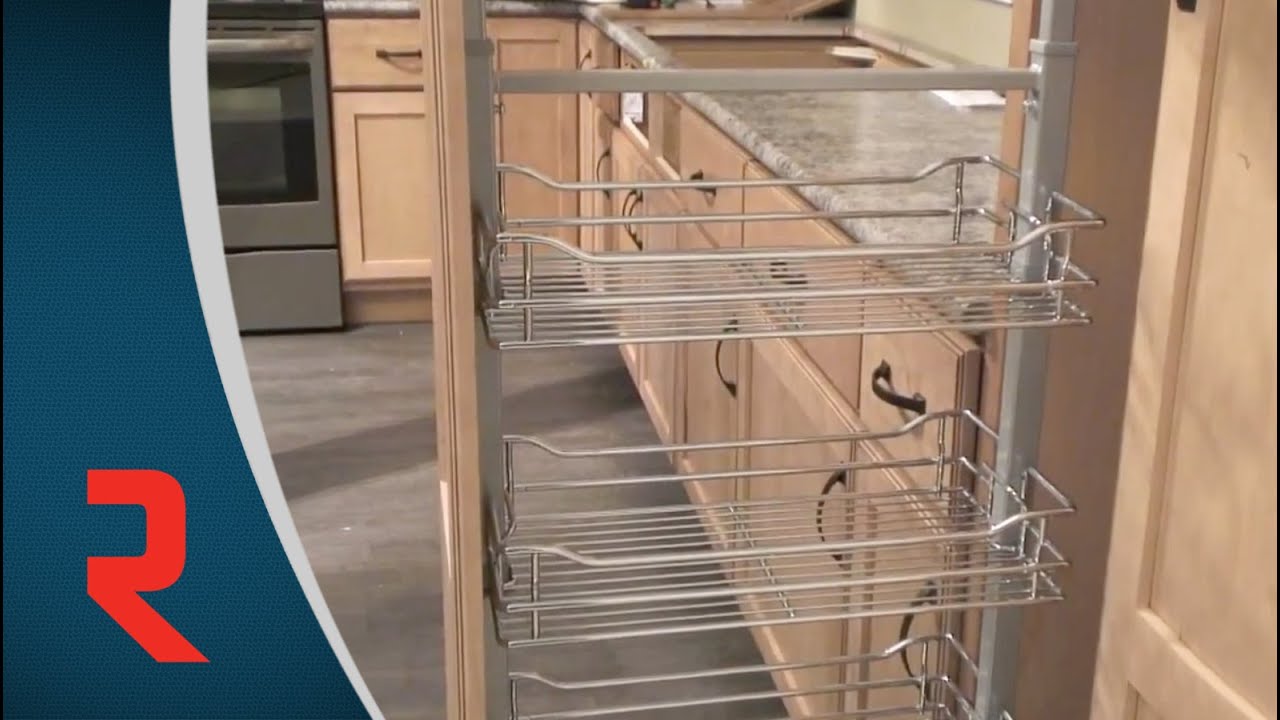 Pull-out pantry installation