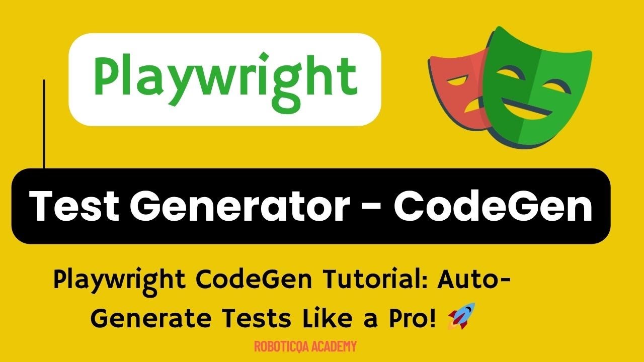 Playwright CodeGen PRO Tutorial (2025) | Fast & Easy!