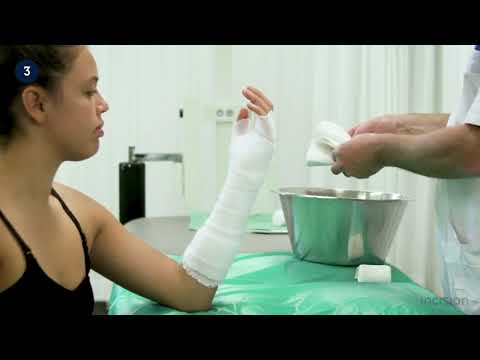 Volar forearm splint