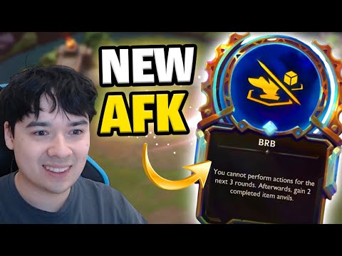 Riot Made A Golden AFK Augment, BRB Gives 2 FREE Full Items! I Set 13 TFT PBE