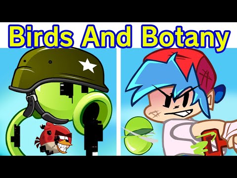 Friday Night Funkin' Birds and Botany: High Effort (Learning With Pibby x FNF Mod) (PVZ/Red Glitch)
