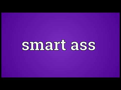 Smart ass Meaning