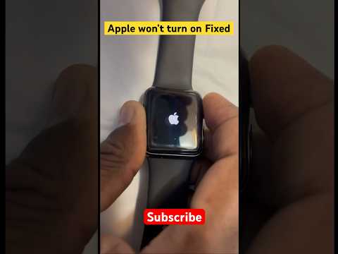 Apple Watch won’t turn on FIXED