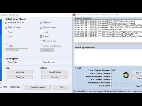 eScanAV AntiVirus Toolkit