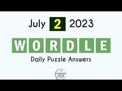 Wordle July 2 2023 Today Answer