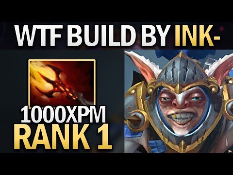 WTF BUILD BY RANK 1 MEEPO - DOTA 2 GAMEPLAY