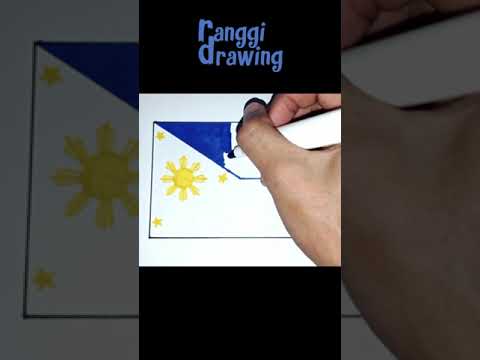 Drawing Philippines Flag