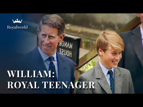 Prince William As Royal Teenager | Young Royals