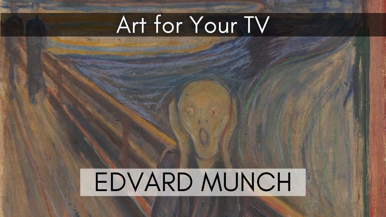 Edvard Munch Art Collection for your TV | Virtual Art Gallery | 2 Hr | 4K Ultra HD