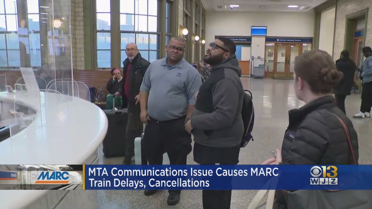 MTA Communications Issue Causes MARC Train Delays