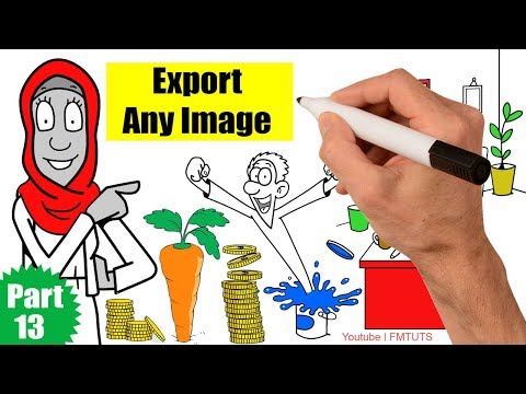 How to Export Any Image From VideoScribe | Whiteboard Animation English Tutorial