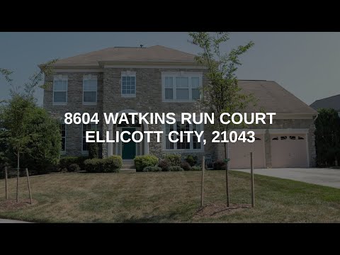 8604 WATKINS RUN COURT | ELLICOTT CITY Real Estate