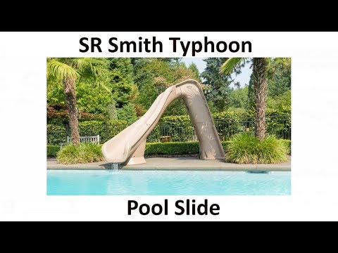 SR Smith Typhoon Swimming Pool Slide Flume