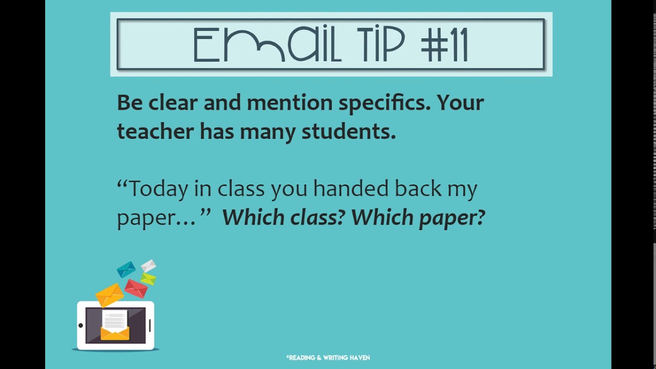 Email Etiquette PowerPoint and Audio Tutorial