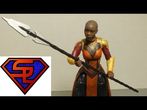 Black Panther Marvel Legends Okoye Build A Figure Quickie Review