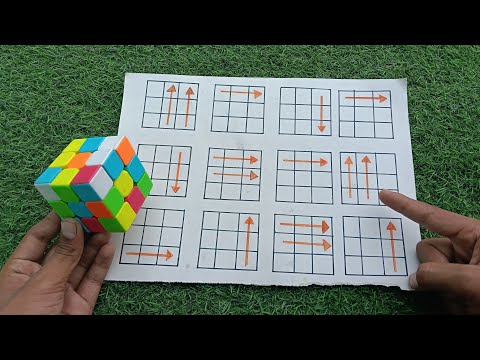 LEARN HOW TO SOLVE 3X3 RUBIK'S CUBE IN LESS THAN 1 MINUTE 🤯