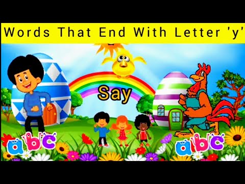 Fun With English: List of Words That End With Letter 'y'