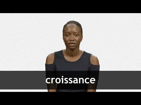 English Translation of “CROISSANCE” | Collins French-English Dictionary