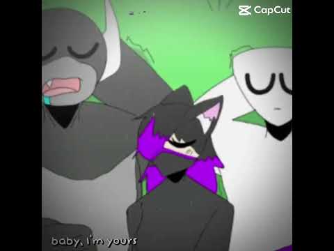 Black x Ninja Luna x White//Gift for @gamergiovannianimationanim6602//#rainbowfriends//#capcut