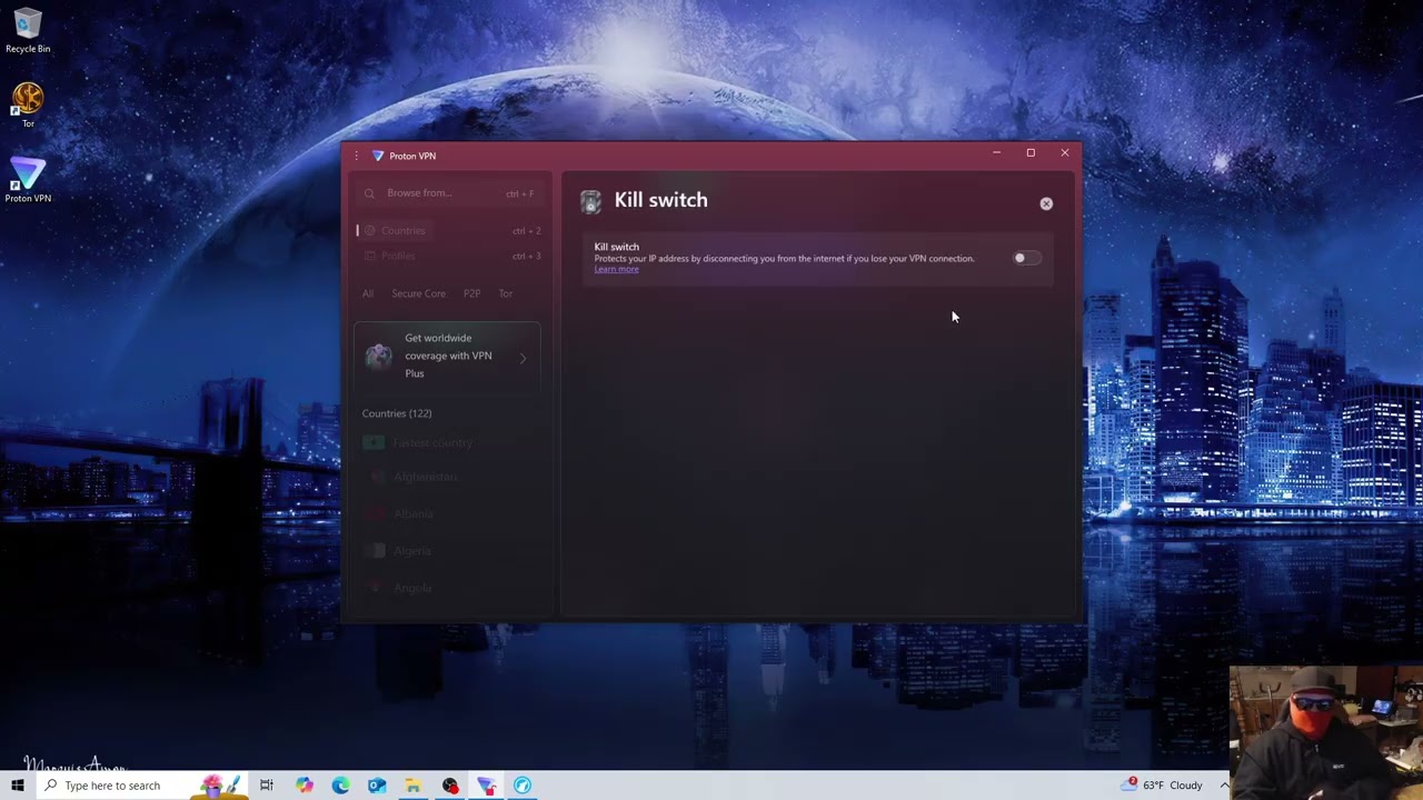 Enabling ProtonVPN Killswitch on Windows. (eOPSEC 101)