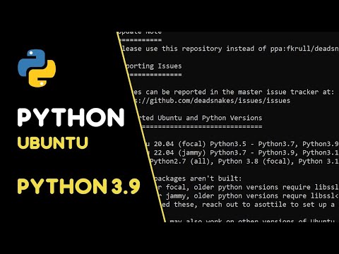 How to Install Python 3.9 on Ubuntu 20.04