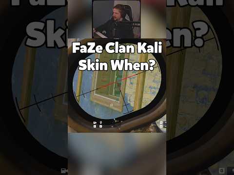 Kali FaZe Clan Skin WHEN?! - #r6 #rainbowsixsiege