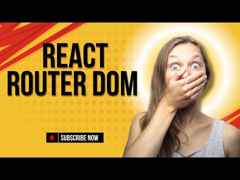 React Router dom/Bootstrap installation and setup
